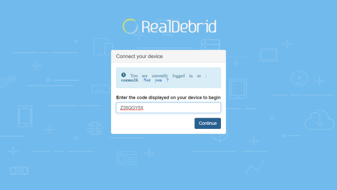 Setup real debrid account - bapvisions